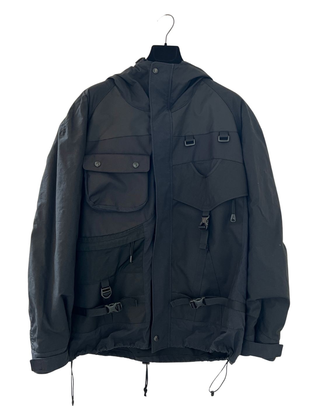 Junya Watanabe x Carhartt black multi-pocket zip jacket - Spring/Summer ...
